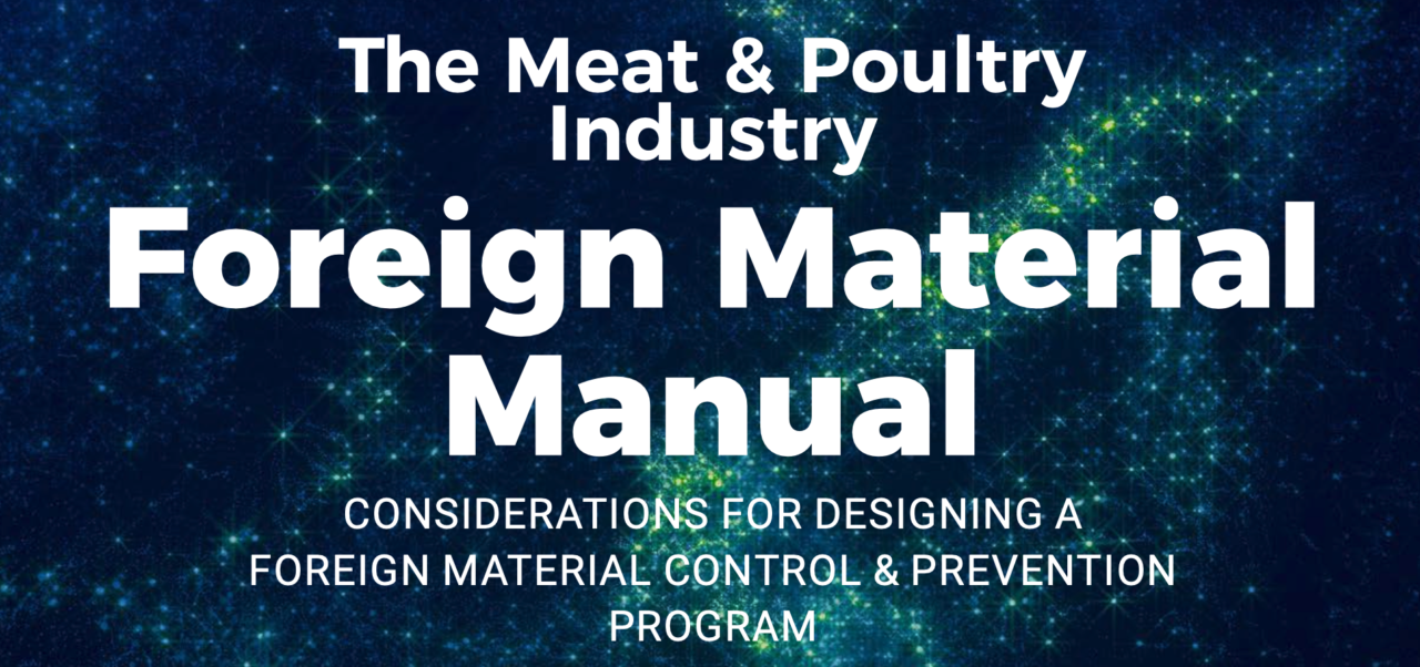 The North American Meat Institute’s Foreign Materials Manual | P&P Optica